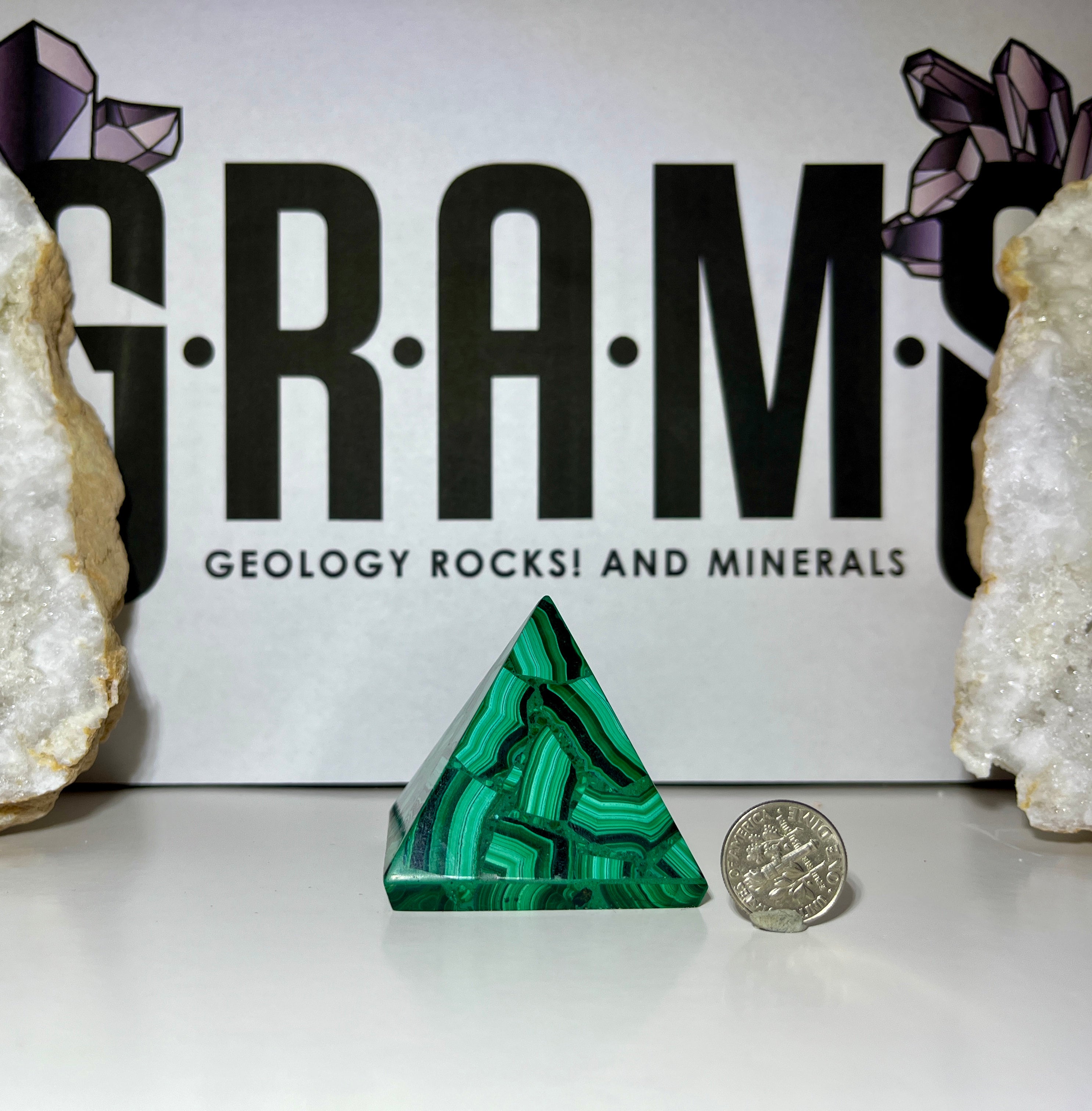 Malachite Pyramid | Geology Rocks! and Minerals