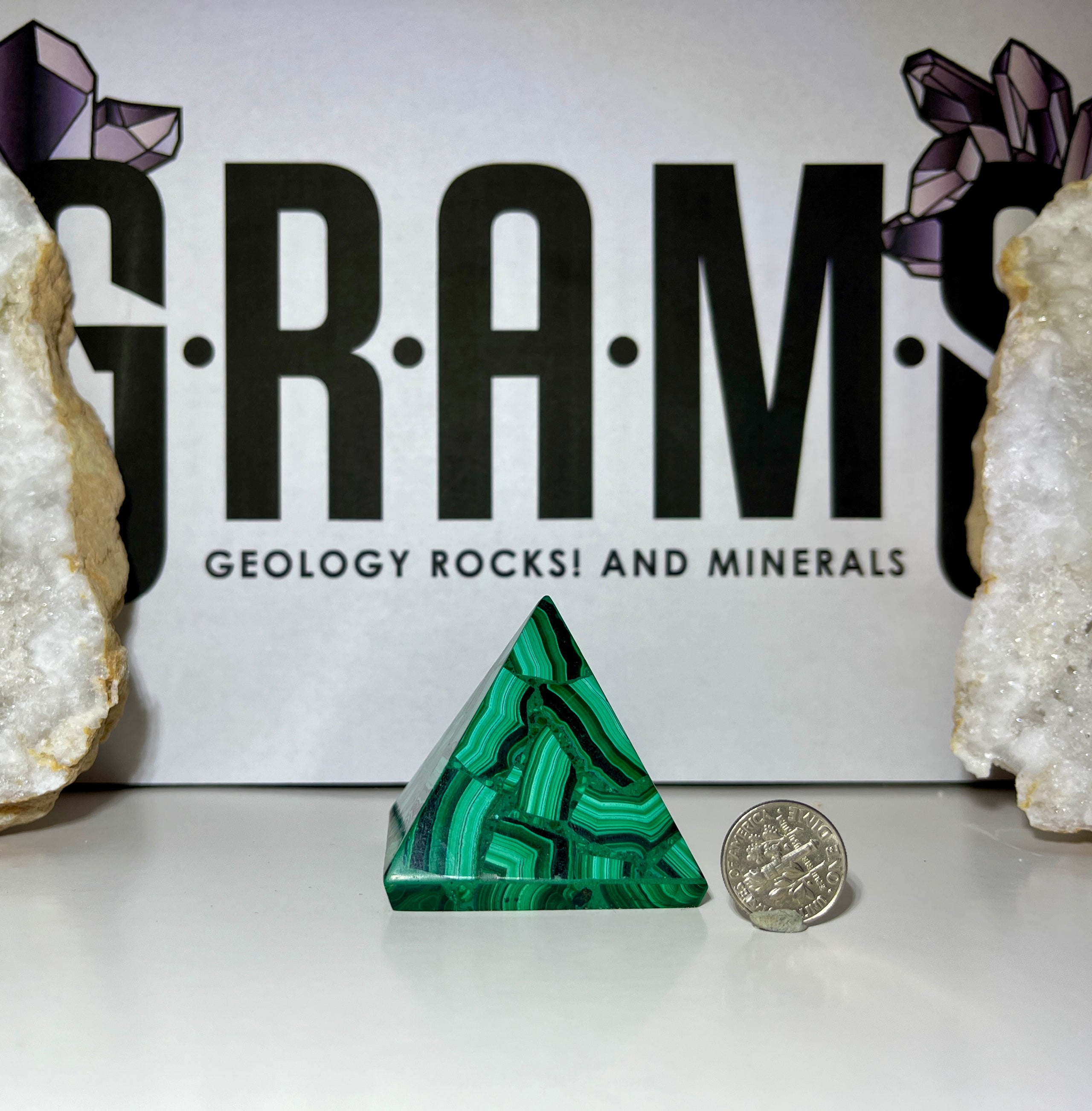 Malachite Pyramid | Geology Rocks! and Minerals
